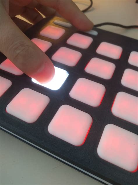 Wusik 44m 4x4 Midi Controller By William Wusik Kalfelz Download Free Stl Model