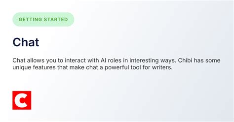 Chat — Chibi Help Center