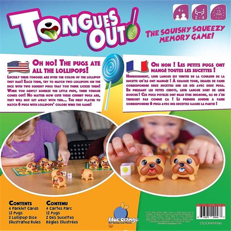 Tongues Out The Memory Game By Blue Orange Games
