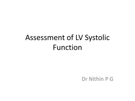 What Is Hyperdynamic Lv Systolic Function Natural Resource Department