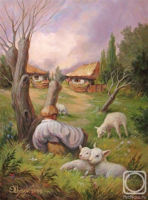 Image Of Poet And Writer Taras Shevchenko Painting By Oleh Shuplyak