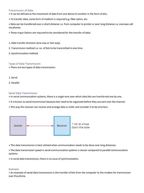 Data Transmission Pdf Error Detection And Correction Duplex
