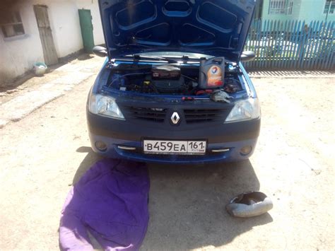 ТО №1 или 140 — Renault Logan (1G), 1,4 л, 2005 года | плановое ТО | DRIVE2