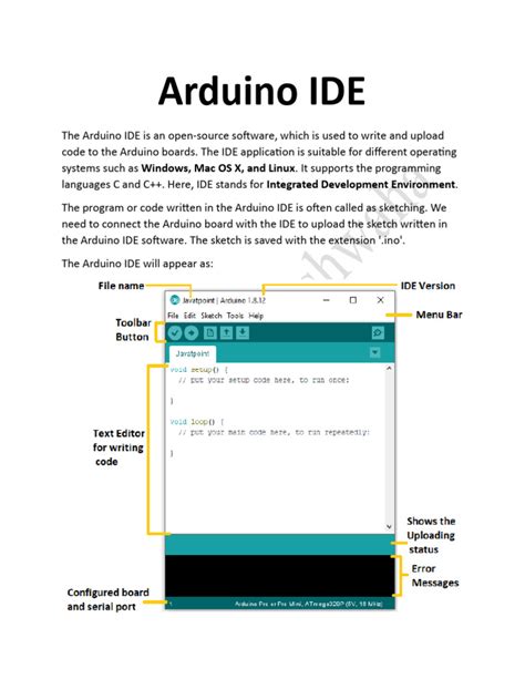 Arduino Ide Pdf Arduino Computer File