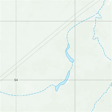 Peacock Lagoon 6663 13 Map By Department Of Resources Avenza Maps