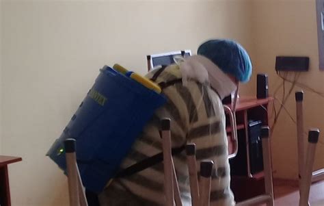 კორბოულის სისვაძეების უბნის საჯარო სკოლაში სადეზინფექციო სამუშაოები ჩატარდა ეტალონი