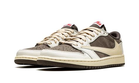 Air Jordan 1 Retro Low Og Sp X Travis Scott Reverse Mocha