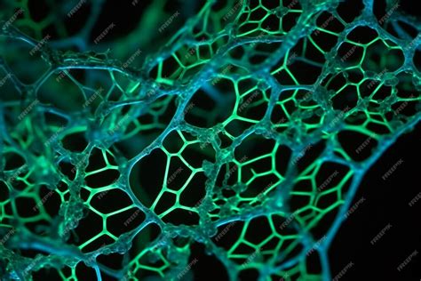 Premium Ai Image Luminescentemeraldneurallattice