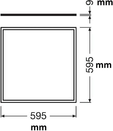Ledvance Panel Light Led 40w 240v 4000lm 4000k Ip44 Protection Cb