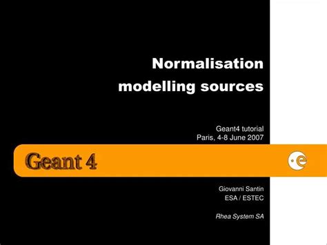 ppt normalisation modelling sources powerpoint presentation free