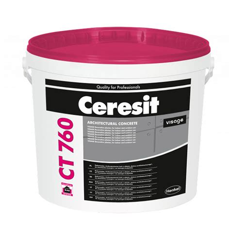 Ceresit CT 760 штукатурка под бетон 20кг купить со скидкой Церезит СТ ...