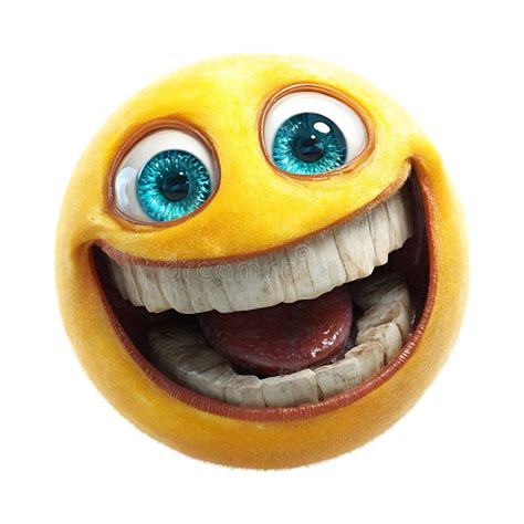 Cartoon Smiley Face With Teeth 49 800 Cartoon Smile Teeth Stock