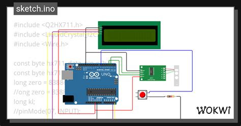 Loadcell Wokwi Esp32 Stm32 Arduino Simulator