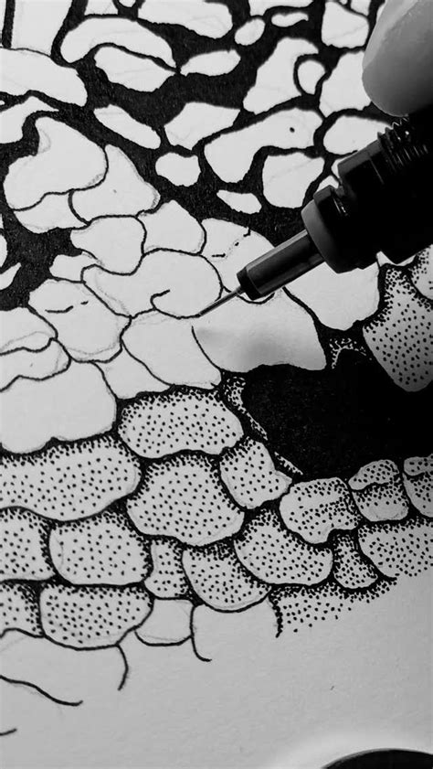 First Pass Of Shading On These Stones Ill Build Up Over 3 Or 4 Passes Its Easier To