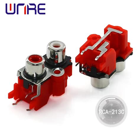 China High Quality Rca Socket Rca Connector Female Pcb Mount Cable