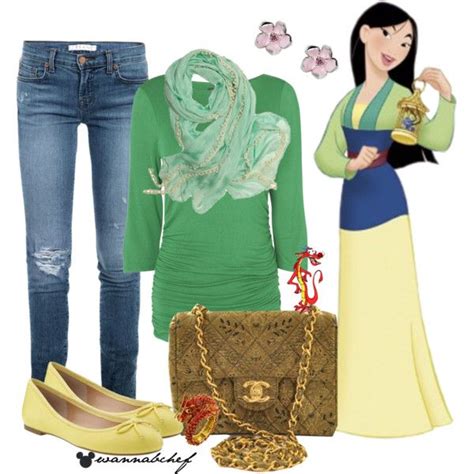 Inspired By Mulan By Wannabchef On Polyvore Disney Inspired Outfits