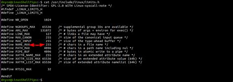 how to find and limit file name length in linux