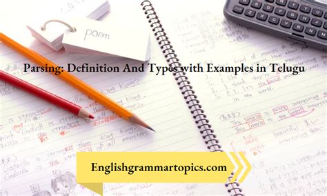 Parsing Definition And Types With Examples In Telugu English Grammar Topics