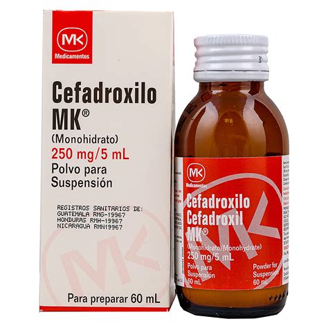 Comprar Cefadroxilo Mk 60ml Susp Walmart Guatemala