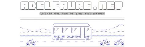 A Website Completely In Ascii Art R Thisweekinretro