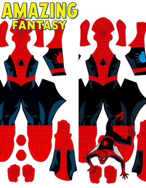 Amazing Fantasy 15 Spider Man Comic Styled Pattern Bundle V1 Etsy