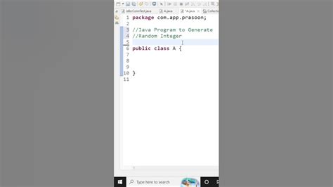 Java Program To Generate Random Integer Number Java Viral Shorts