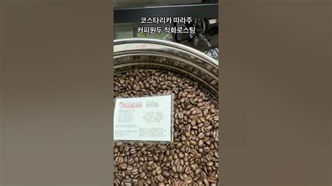 코스타리카 따라주 커피원두 직화로스팅 코스타리카따라주 코스타리카커피 따라주 핸드드립 드립커피 드립백 콜드브루 더치커피 홈카페 커피로스팅 Youtube