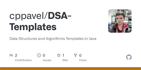 github cppavel dsa templates data structures and algorithms