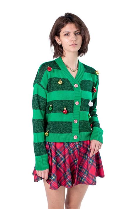 Tinsel And Ornaments Cardigan Ragstock