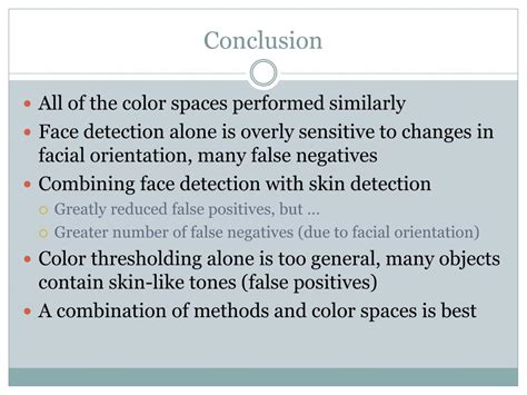 PPT Detection Of Humans In Images Using Skin Tone Analysis And Face Detection PowerPoint
