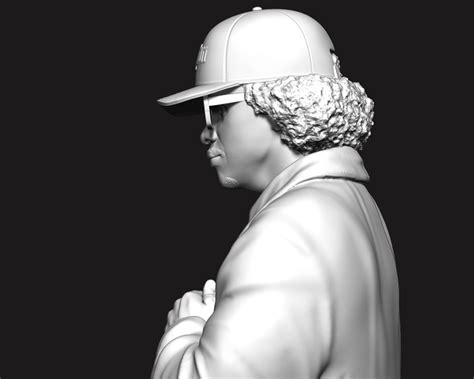 👤 Eazy E Bust 3d Print Model・ Stl File For 3d Printing And Cnc