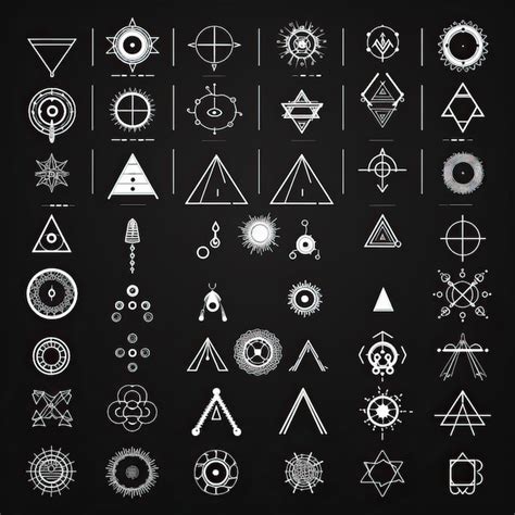 50000 Cryptic Symbols Pictures
