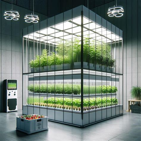 Premium Photo Hydroponics System Planting Vegetables And Herbs