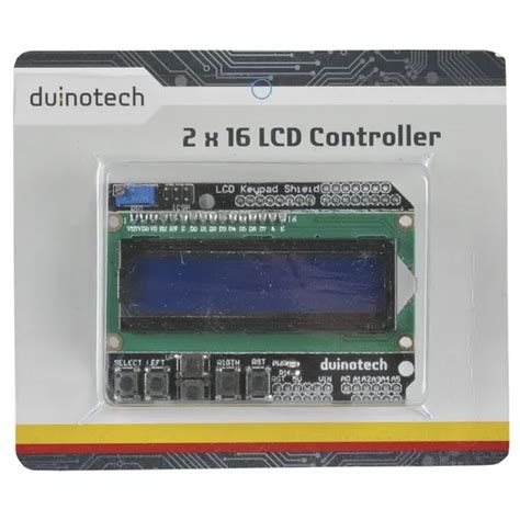 Duinotech Arduino Compatible 2 X 16 Lcd Screen Display With Controller