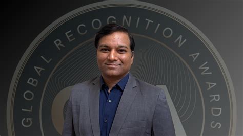 Rajat Kumar Gupta Recognized With A 2025 Global Recognition Award™ • Global Recognition Awards™