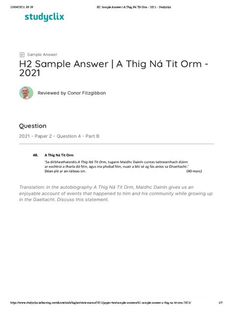 2021 sample answer pdf qualifications
