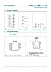 74ahct125 逻辑控制器 芯片 引脚图 Pdf 芯文库