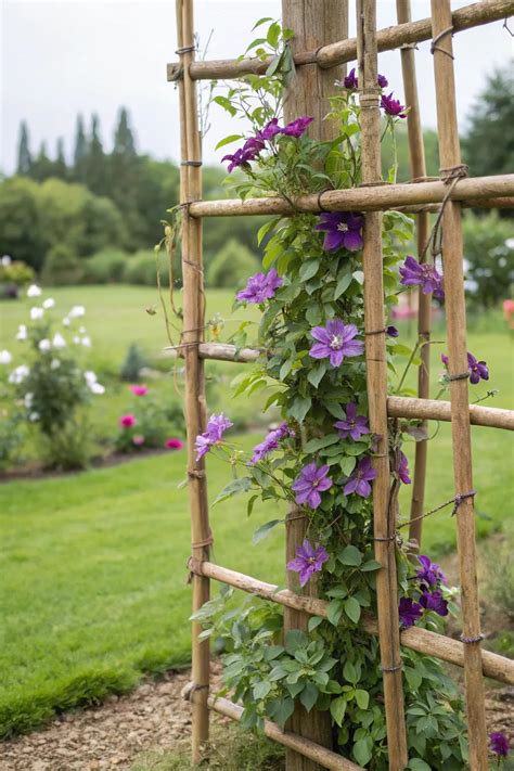 18 Creative Bamboo Trellis Ideas For Your Garden