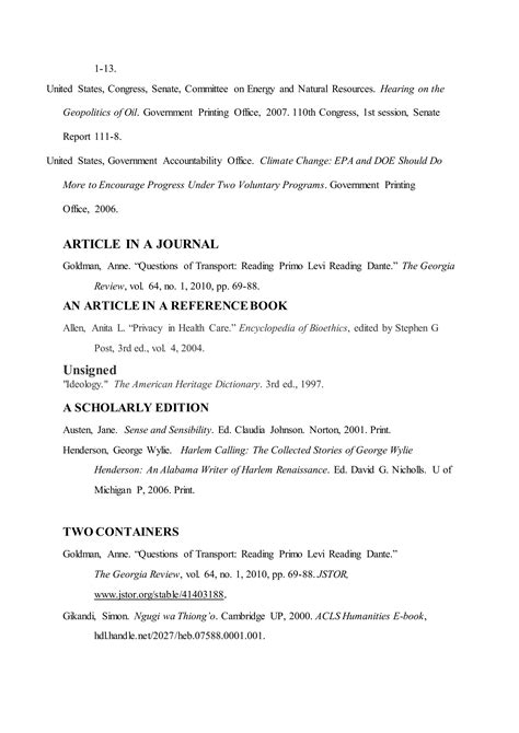 Mla 8 Format Pdf