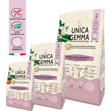 Корм для собак «Gheda Petfood» Unica Gemma Puppy Growth, лосось, 10 кг ...