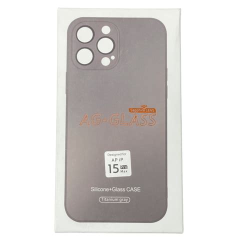 Ag Glass Case Iphone 15 Pro Max