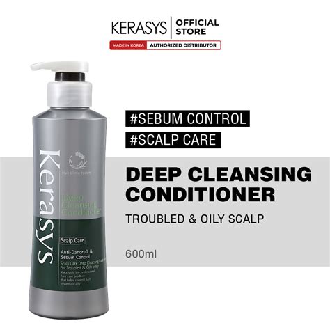 Kerasys Scalp Care Deep Cleansing Conditioner 600mlold Versionexpired 072025 Shopee Malaysia