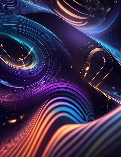 Premium Ai Image Quantum Interference Patterns