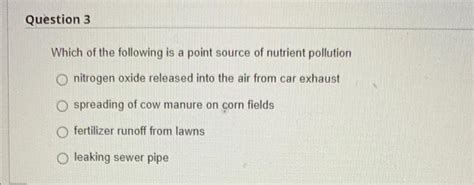 Solved Uestion 4 Which Describes A Trophic Mismatch O Top