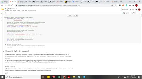 Python Google Colab Pytorch Version Error Course N Stack Overflow