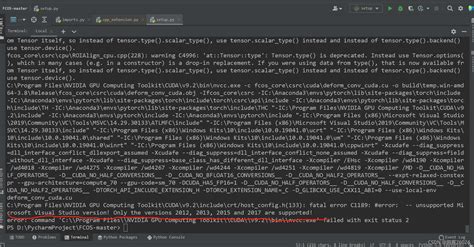 无锚检测fcos 运行测试文件时出错与解决（windows ubuntu） python setup py build develop no deps csdn博客