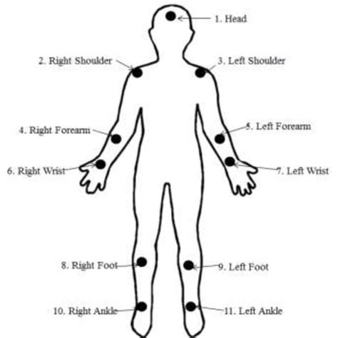 Effect Of Skin Temperature On Room Temperature At Different Body