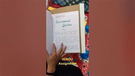 Ignousolvedassignment Assignment Shortsvideo Ignou Assignment
