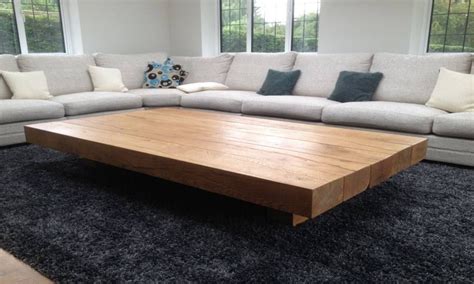 15 The Best Why Extra Large Coffee Tables Are The Heart Of Your Living