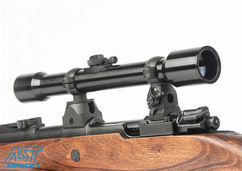 Ares Kar98k Spring Steel Version With Scope And Mount Dx